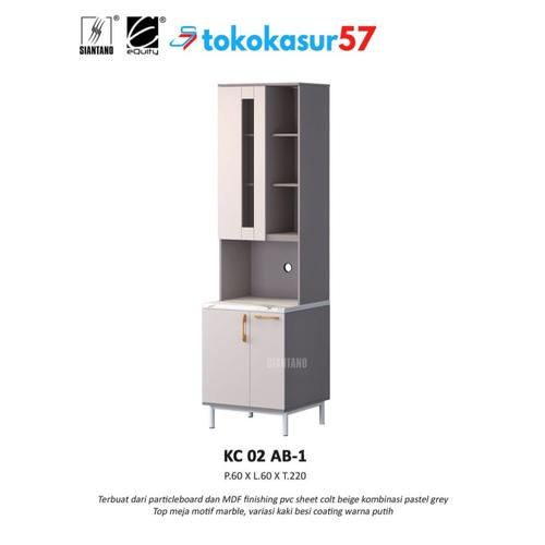 Promo Lemari Dapur / Kitchen Set KC 02 AB - 1 VOLARE Series - SIANTANO ...