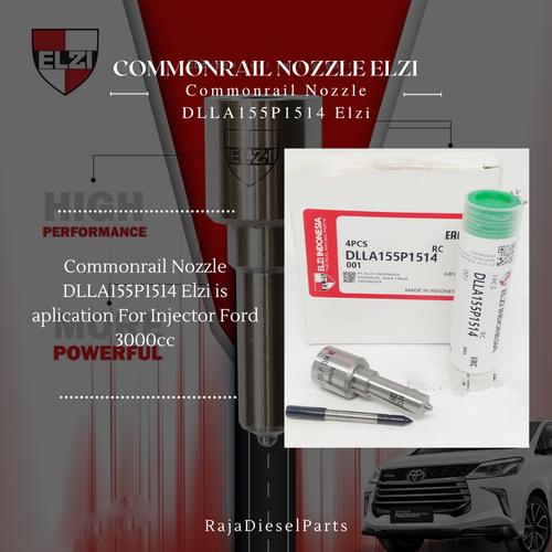 Jual Common Rail Nozzle DLLA155P1514 Nozzle injector ford ranger 3000cc 3.0 - dz plus - Jakarta ...