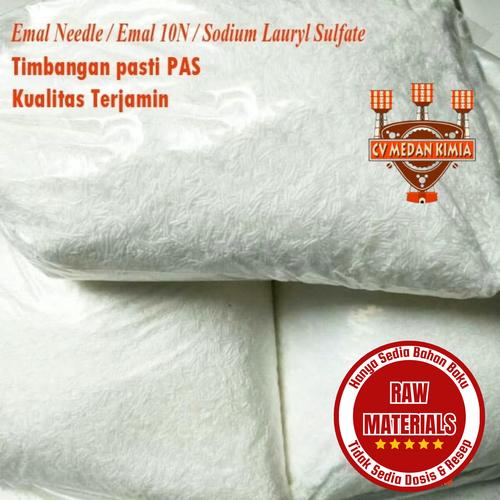 Jual SLS Emal Needle 10N 500gram SLS Needle 100 gr Texapon Needle 100gr ...