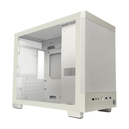 Jual CUBE GAMING Ventus Glass White - m-ATX PC Gaming Casing - Kota ...