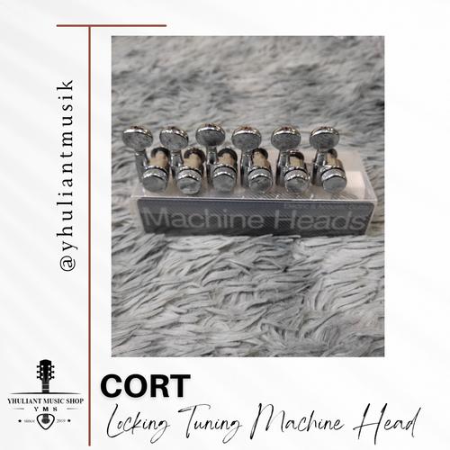 Jual Cort Locking Tuning machine Head Inline 6R Chrome - Jakarta Barat ...