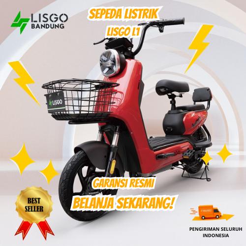 Jual SEPEDA LISTRIK LISGO L1 GARANSI RESMI ELECTRIC BIKE - Hitam - Kota ...