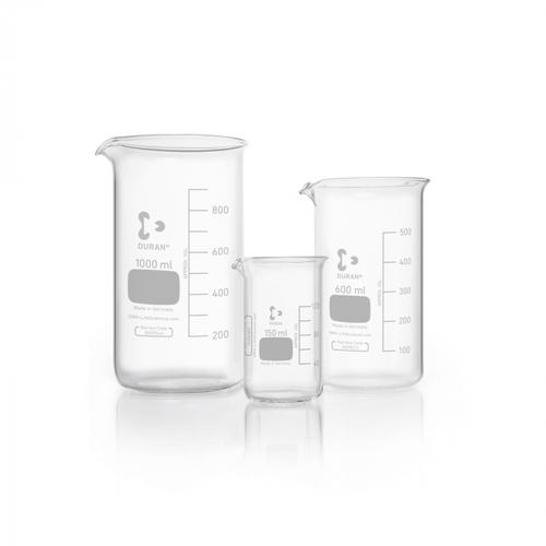 Jual DURAN Beaker Glass Tall Form with Spout, 50 mL - 3000 mL - 400 mL ...