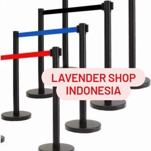 Jual Tiang Antrian Stainless / pembatas antrian stainless 2 meter ...