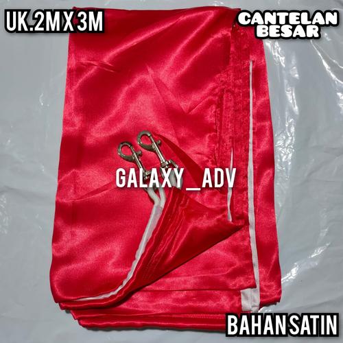 Jual bendera merah putih satin 2M X 3M - Jakarta Pusat - GALAXY_ADV ...