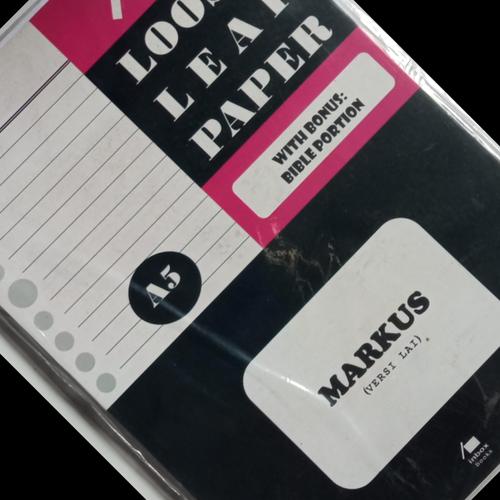 Jual Kitab Injil Markus (ORIGINAL SUPER LANGKA EDISI LOOSE LEAF ...