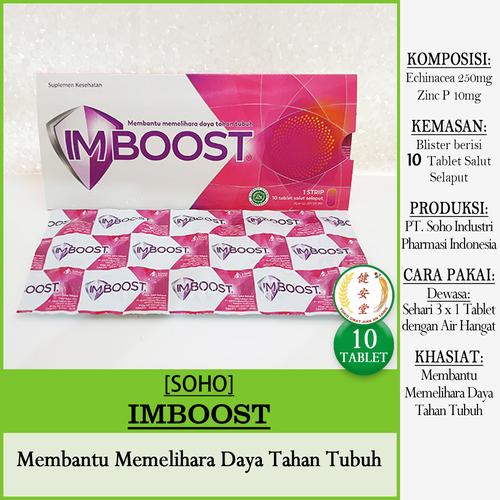 Jual IMBOOST isi 10 Tablet u. kesehatan badan, tambah imun - ORIGINAL - Kota Surabaya - Toko ...