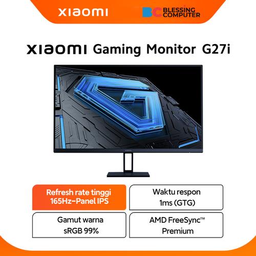 Promo XIAOMI G27i Gaming Monitor 165Hz GTG 1ms IPS Panel Cicil 0% 3x ...