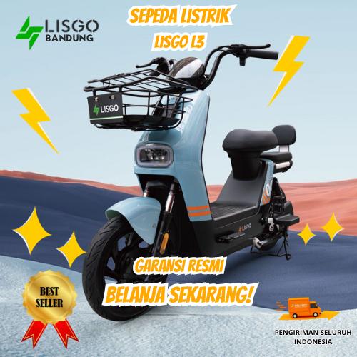Jual SEPEDA LISTRIK LISGO TYPE L3 ELECTRIC BIKE - Hijau - Kota Bandung ...