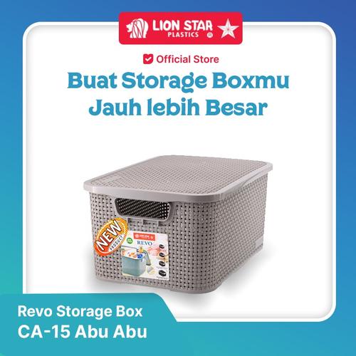 Promo LION STAR Revo Storage Box No.12 CA-15 - Abu-abu - Kab. Tangerang ...