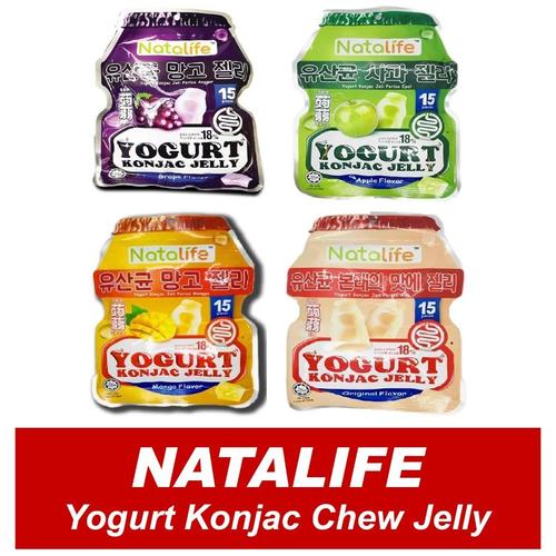 Jual Natalife Yogurt Konjac Jelly ( Isi 20Gr X 15 Pcs ) Promo Halal Allshop - Grape - Jakarta ...