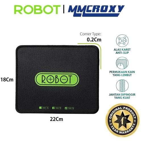 Promo Robot RP01 MousePad Anti-Slip With Soft Surface - Hitam - Jakarta ...