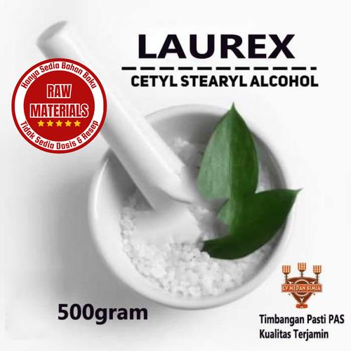 Jual LAUREX - CETYL STEARYL ALKOHOL / CETEARYL ALKOHOL 500 GR - Jakarta Barat - medankimia ...