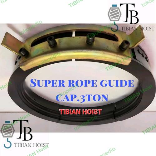 Jual " NIT0 JAPAN " ORIGINAL ROPE GUIDE WIRE ROPE HOIST CAP 3 TON ...