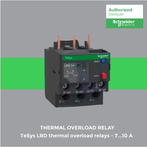 Promo Schneider Electric Thermal Overload Relay 7...10A - LRD14 ...