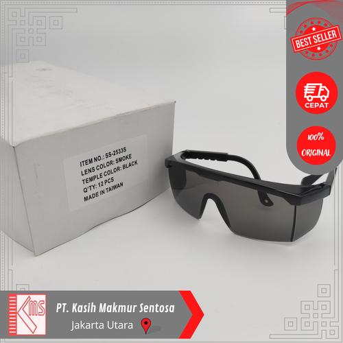 Jual KACAMATA SAFETY ALLSAFE (WAHANA) BLACK FRAME-SMOKE LENS SS-2533 - Jakarta Utara - PT. Kasih ...