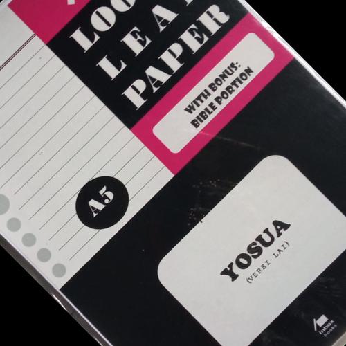 Jual Kitab Yosua (ORIGINAL SUPER LANGKA EDISI LOOSE LEAF) - Jakarta ...
