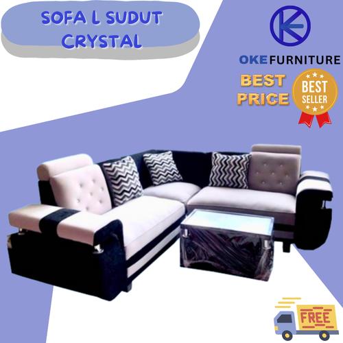 Jual GRATIS ONGKIR! Sofa L sudut Prestige Mutiara - sofa minimalis ...