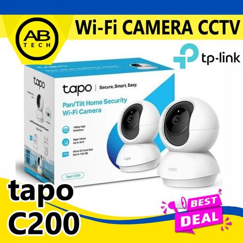 Jual TP-LINK Tapo C200 Wi-Fi CCTV Camera/IP Cam Pan/Tilt 360° kamera - Jakarta Pusat - ABtech ...