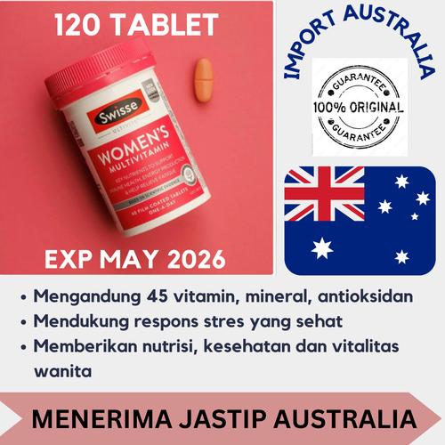 Jual Swisse Womens Multivitamin 120 Tablets - Kota Tangerang - Indo ...