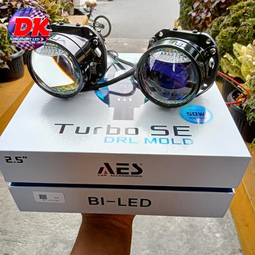 Jual Lampu Headlamp projector biled Turbo SE AES Drl mold 2,5 inch - 1 ...