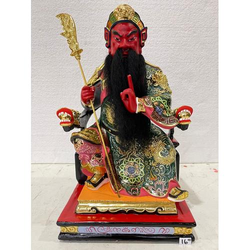 Jual Patung dewa kwankong kwan te kong guan yu kuan gong 16 inch kayu ...