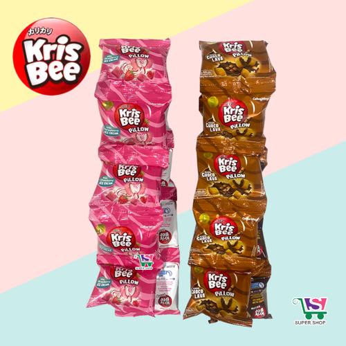 Jual Krisbee Pillow Chocolava / Strawberry Ice Cream 6 Gr Renceng (isi ...