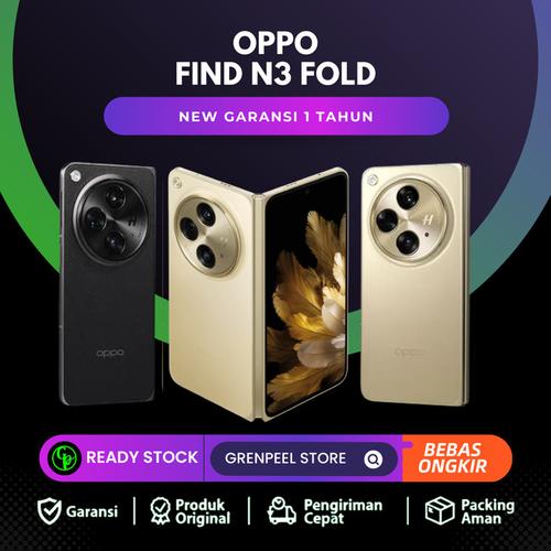 Jual OPPO Find N3 Fold 16/512GB Black Gold Garansi Resmi - Gold ...