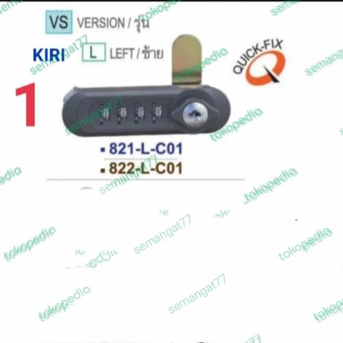 Jual Cyber Lock Locker Door Pin Code Kunci Pintu Loker - Cyberlock Kiri ...