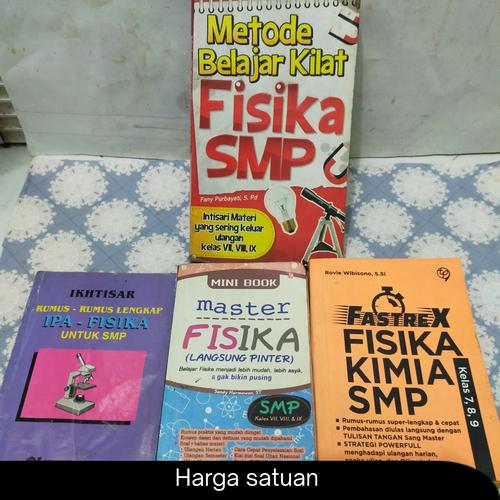 Jual Metode belajar kilat/master fisika/ Fastrex fisika kimia/ ikhtiar ...