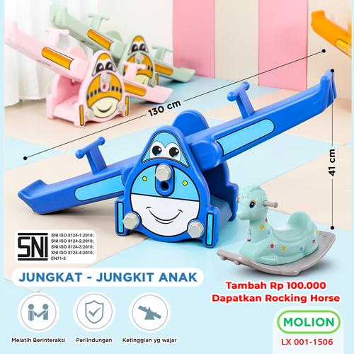 Promo MOLION Jungkat Jungkit Prosotan Anak Seesaw Kuda Kudaan 001-M1506 ...