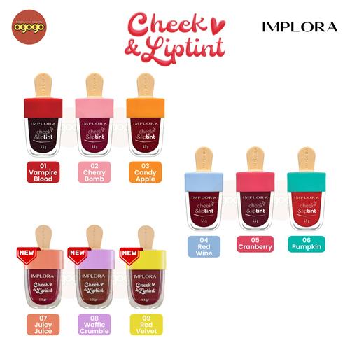 Promo IMPLORA CHEEK & LIPTINT - IMPLORA LIP TINT - 06 PUMPKIN - Kota ...