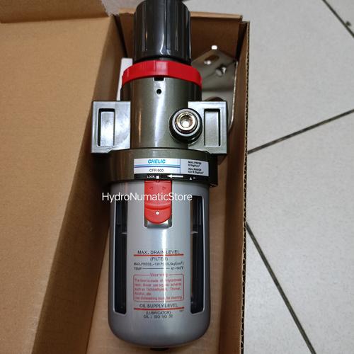 Jual FILTER REGULATOR AUTO DRAIN CFR-600A PORT 3/4" CHELIC - Jakarta ...