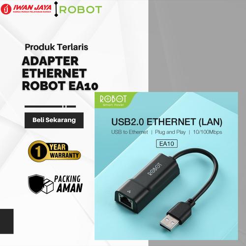 Jual ADAPTER ETHERNET ROBOT EA10 BLACK - Kab. Purworejo - promoiwanjaya ...
