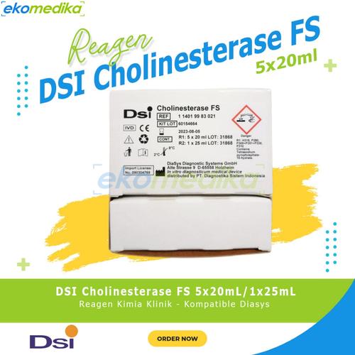 Jual Reagen DSI Cholinesterase - Cholinestrase FS 5x20ml Std 1x25ml - Jakarta Timur - EKO Medika ...