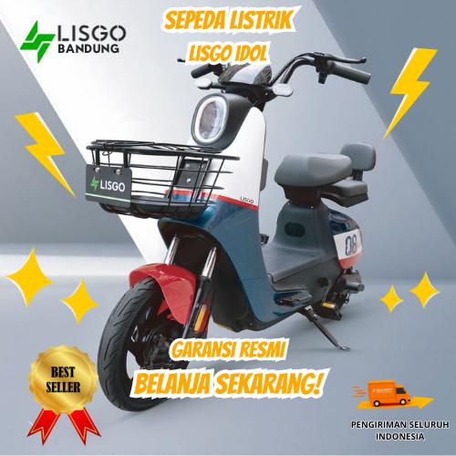 Jual SEPEDA LISTRIK LISGO TYPE IDOL ELECTRIC BIKE - Hijau 12AH(40KM ...