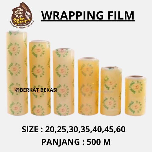 Jual PLASTIK WRAP MAKANAN / FOOD WRAPPING CAP BEST FRESH PANJANG / 500 ...