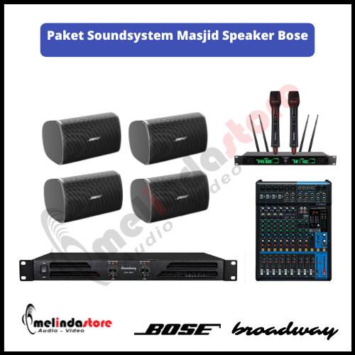 Jual Paket Sound System Masjid Indoor Speaker Bose - Jakarta Selatan ...