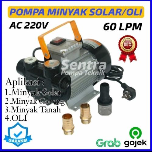 Jual Pompa Solar Elektrik AC220V 1inch Pompa Cairan kental Solar/oli ...