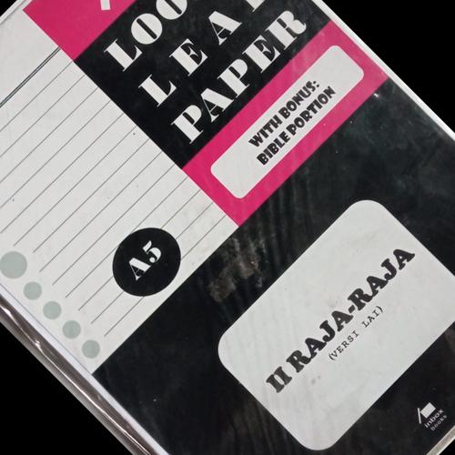 Jual Kitab II Raja-Raja (ORIGINAL SUPER LANGKA EDISI LOOSE LEAF ...