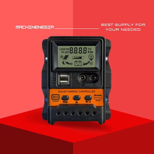 Jual Solar panel controller 30a 12v 24v / solar charger controller pvm ...