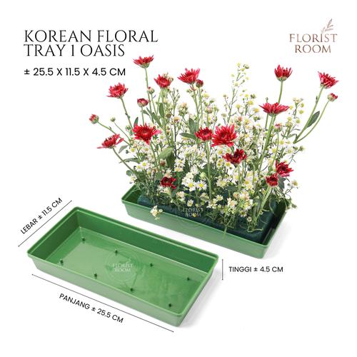 Jual Floral Tray 1 oasis - Tatakan Bunga - Bunga Meja - Flower Wrapping ...
