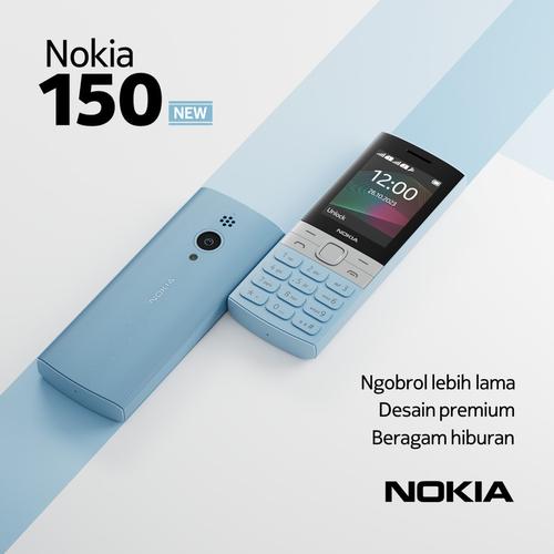 Jual Nokia 150 New 2023 HP Handphone Feature Phone - Biru - Kota ...