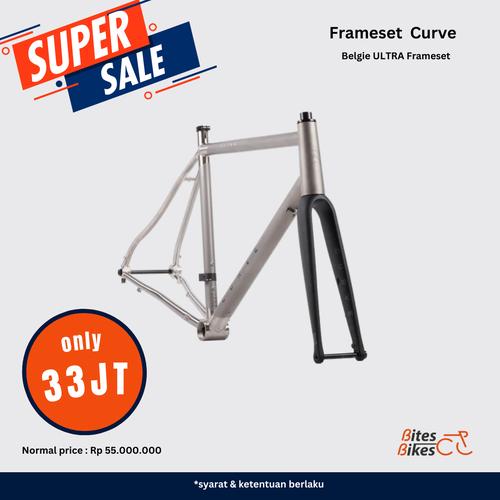 Jual Frame Titanium Curve Belgie Ultra - Frameset - Kota Tangerang ...