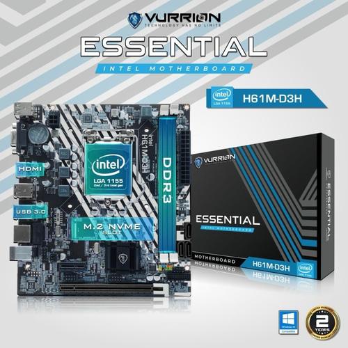 Jual VURRION ESSENTIAL H61M-D3H DDR3 NVME LGA 1155 INTEL / H61 ...