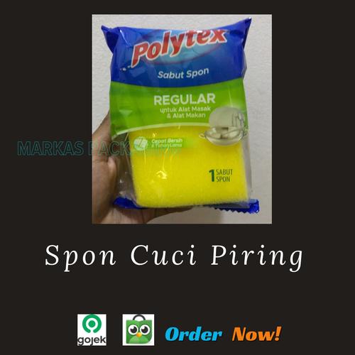 Jual Spons Cuci Piring Polytex - Kota Bandung - Markas Packaging B7 ...
