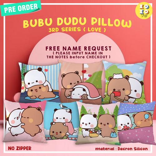 Jual PO - BANTAL SOFA BUBU DUDU series 3 LOVE / VALENTINE - Custom Nama - HUG - Jakarta Barat ...