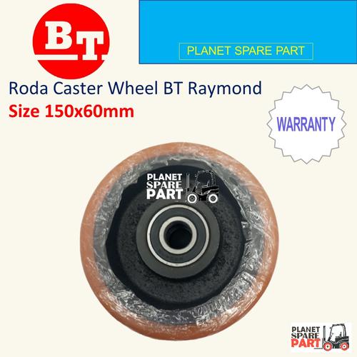 Jual Roda Wheel Caster Forklift 150x60mm BT Raymond Reachtruck - Kota ...