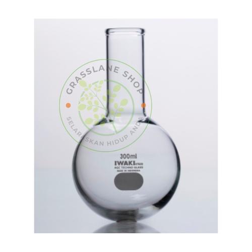 Jual Labu Didih 300 ml Round Bottom Boiling Flask Iwaki 4282FK300 ...