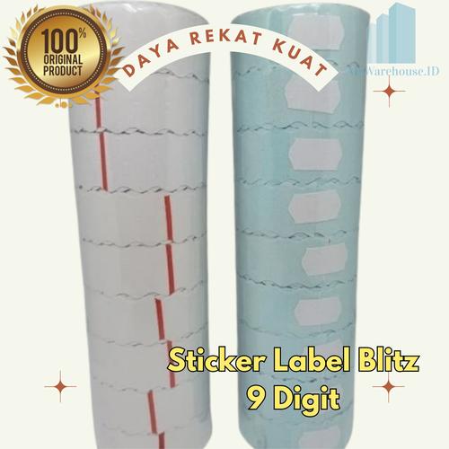 Jual Label Blitz Sticker Penempel Harga Kertas Roll Paper Textile 9 ...